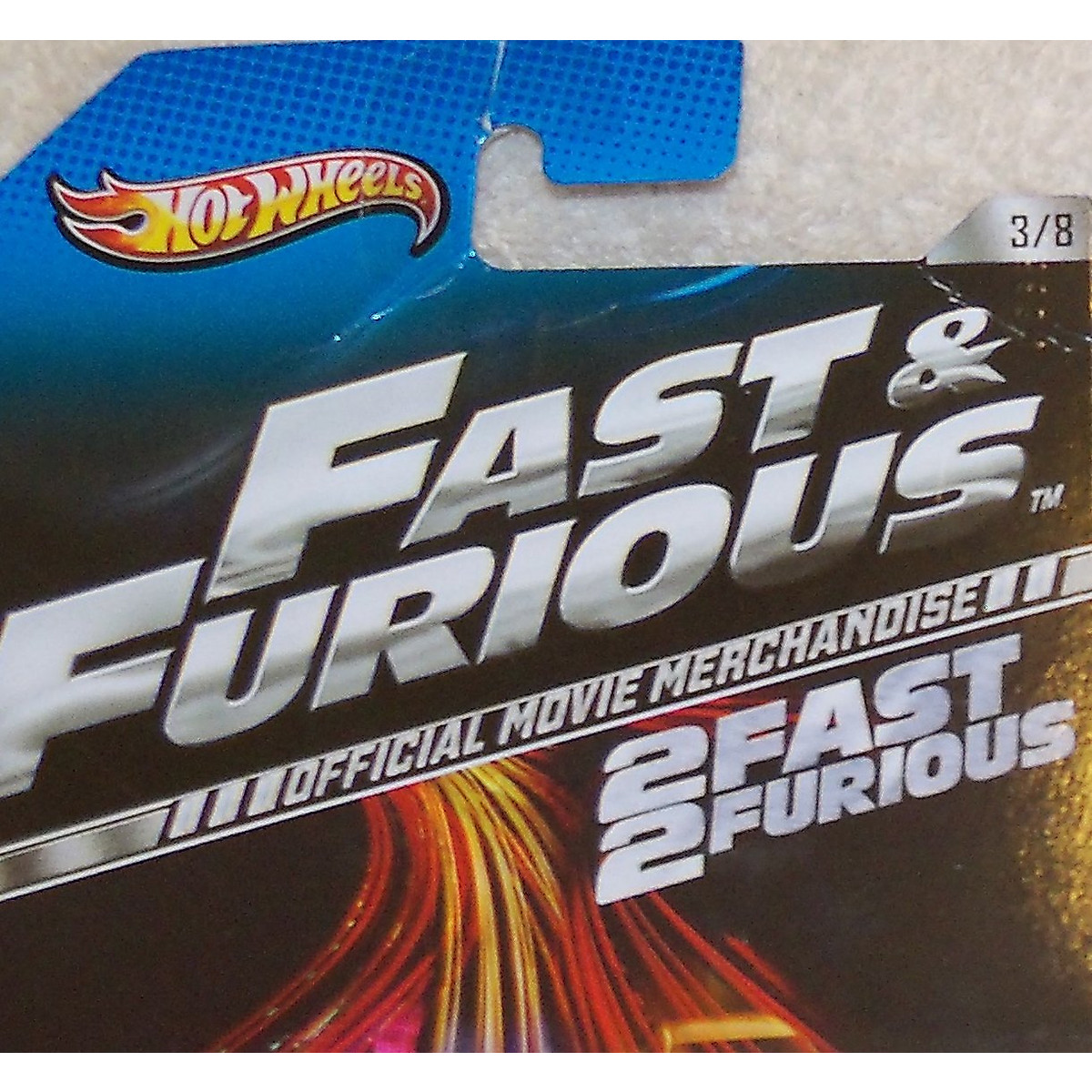 2013 Hot Wheels Fast & Furious 2 Fast 2 Furious Official Movie Merchandise Limited Edition Nissan Skyline GT-R (R34) 3/8 by Mattel