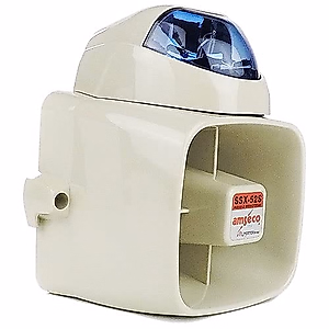 4150026 Potter SSX-52SB Durable Siren & Blue Strobe