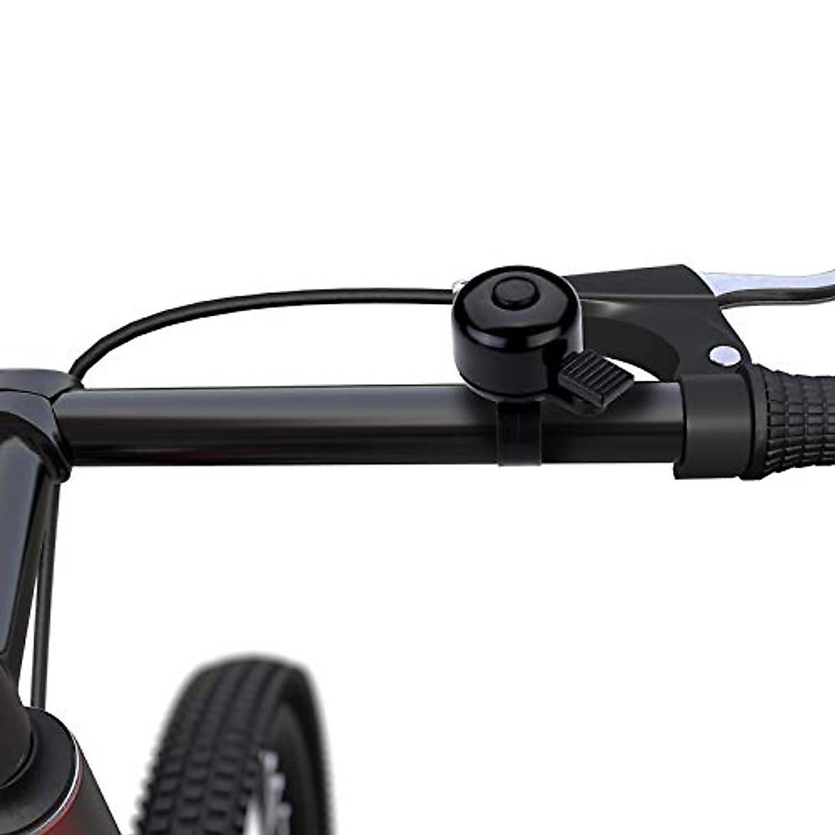 Paliston Bike Bell Bicycle Bell Crisp Sound for Adults Kids Boys Girls Black