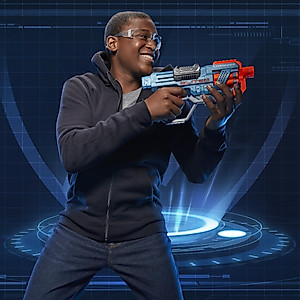 Nerf Elite 2.0 Commander RD-6 Dart Blaster, 12 Nerf Elite Darts, 6-Dart Rotating Drum, Nerf Blasters, Kids Outdoor Toys for 8 Year Old Boys & Girls and Up