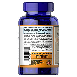 Puritans Pride Quercetin Complex with Vitamin C, Supports Upper Respiratory Health*, 100 ct
