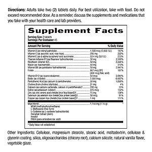 Country Life Maxi-Hair Supplement - 2000mcg Biotin & Vitamins for Hair, Skin & Nails - Certified Gluten-Free & Vegetarian - Supports Hair Growth, 90 Tablets