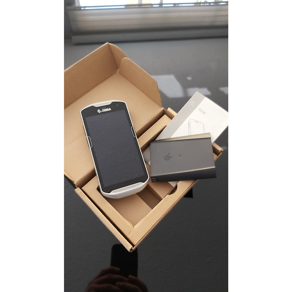 Zebra TC56 Rugged Scanner, Android, 2D/1D Barcode Reader (Charger Included)