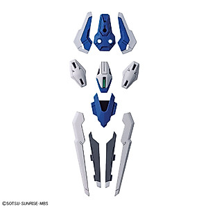Bandai Hobby - Mobile Suit Gundam: The Witch from Mercury - #19 Gundam Aerial Rebuild, Bandai Spirits HG 1/144 Model Kit,Blue