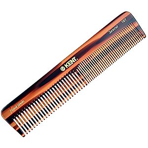 Kent 16T Fine Tooth Comb and Wide Tooth Comb Straightener Comb/Beard Comb and Hair Comb/Mens Hair Comb, Mustache Comb, and Comb for Women/Hair Styling and Detangling Comb/Detangler Comb Comb Set
