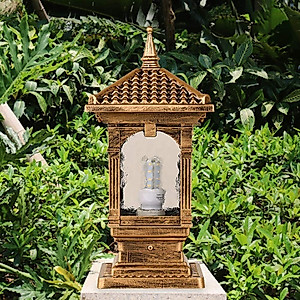 MODEBHD Outdoor IP55 Waterproof Post Lantern European Retro Glass Landscape Column Lights Die-cast Aluminum Metal Pillar Light E27 Decor Fence Garden Street Lawn Lamp Pedestal Pillar Lights