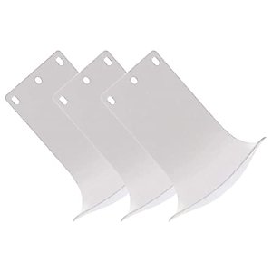 Yardwe Serving Tray 3pcs soap Dispenser Tray Hand Gel Dispenser Holder Laundry drip Trays Spray Drip Tray Hand soap Dispenser Wall Laundry Stand Soap Catch Tray Leakproof White abs