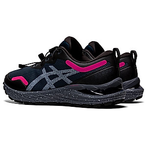 ASICS Women's Gel-Cumulus 23 All Winter Long Running Shoes, 11, French Blue/Pink Rave