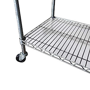 Resilia Shelf Liner Set for Wire Shelving Units – 5 Pack, 14 Inches x 30 Inches, Clear Vinyl, Anti-Slip, Heavy Duty, Made in The USA, for Kitchen, Bathroom, Garage Storage