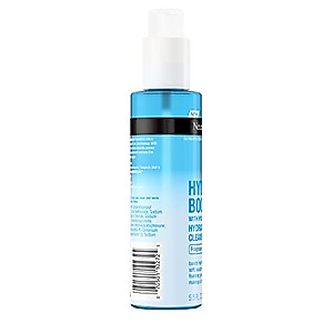 Neutrogena Hydro Boost Fragrance-Free Hydrating Facial Cleansing Gel with Hyaluronic Acid, Daily Foaming Face Wash Gel & Makeup Remover, Lightweight, Oil-Free & Non-Comedogenic, 5.5 fl. oz