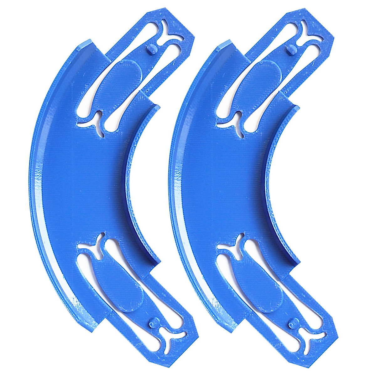 ARSUNOVO Racetrack Connectors Compatible with Hot Wheels,90 Degree Banked Turn,2 Packs