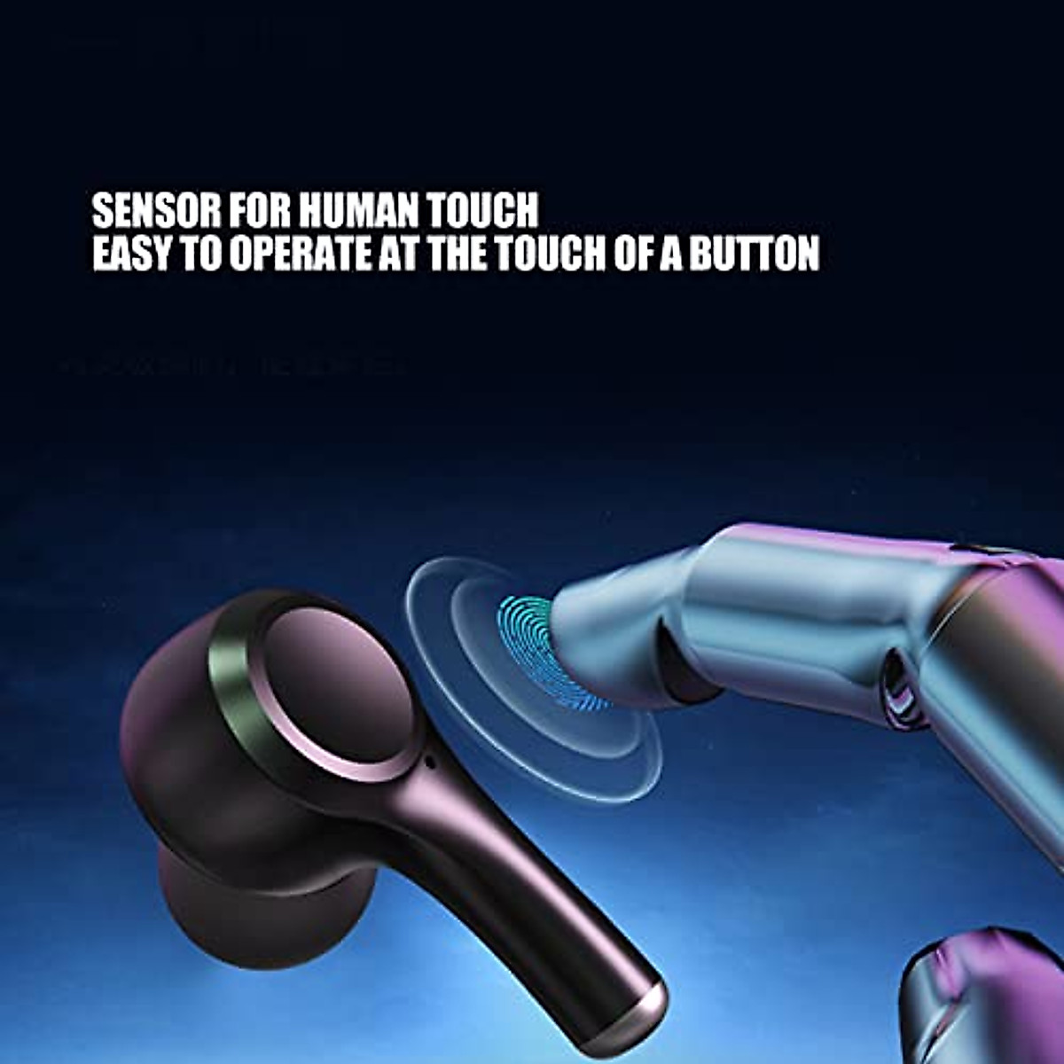 Zyyini Bluetooth Translator Earbuds, Supports 84 Languages, 5 Modes, Voice Translator Earbuds in Real Time, Noise Canceling Wireless Translator Headphones for Business(Black)