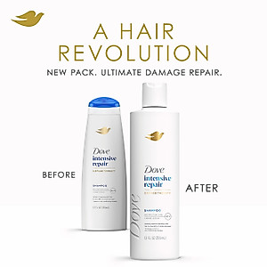Dove Shampoo Intensive Repair for Damaged Hair with Bio-Protein Care Technology and Amino Serum 12 Fl Oz
