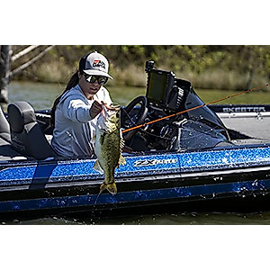 Abu Garcia Max STX Low Profile Baitcast Reel, Size LP (1539731), 5 Stainless Steel Ball Bearings + 1 Roller Bearing, Synthetic Star Drag, Max of 15lb | 6.8kg