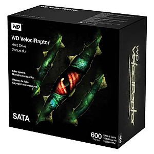 WD VelociRaptor 300 GB Workstation Hard Drive: 2.5 Inch, 10000 RPM, SATA III, 32 MB Cache - WD3000BLHX