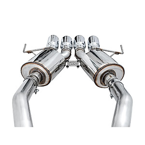 AWE Tuning 14-19 Chevy Corvette C7 Z06/ZR1 (w/o AFM) Touring Edition Axle-Back Exhaust w/Chrome Tips - 3015-42133
