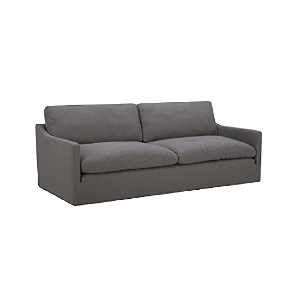 Amazon Brand – Stone & Beam Rustin Contemporary Deep-Seated Sofa Couch, 89"W, Grey