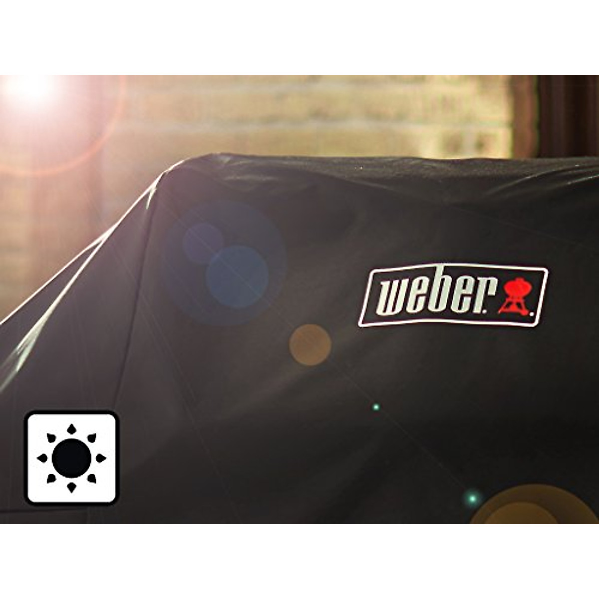 Weber Spirit and Spirit II 200 Series Premium Grill Cover, Heavy Duty and Waterproof, Fits Grill Widths Up To 48 Inches