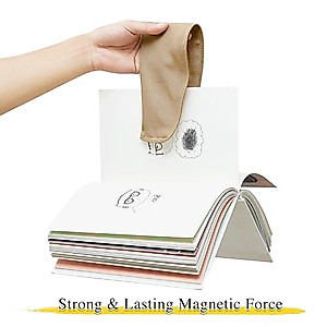 NICETOWN Thick Linen Strong Magnetic Curtain Tiebacks - Natural Decorative Curtain Ties Wide Straps Holdbacks for Modern Curtains (Burlap, 11.8 X 4 Inches, Set of 4)