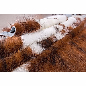 rodeo Genuine Tricolor Cowhide Rug Tricolor XXL