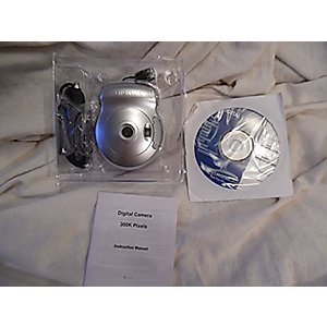 Ed's Variety Store Vintage Digital Camera 300k Pixels with Software and USB Cable