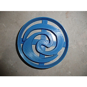 INSPIRED BY SPIRAL SWIRL SYMBOL MOANA THEME MOVIE COOKIE CUTTER MADE IN USA PR2658