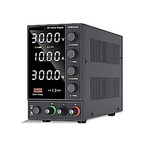 DC Power Supply Variable Adjustable DC power supply Digital Lab Bench Power Source Stabilized Power Supply Voltage Regulator Switch Voltage Regulator Switch for Spectrophotometer and lab Equipment Rep