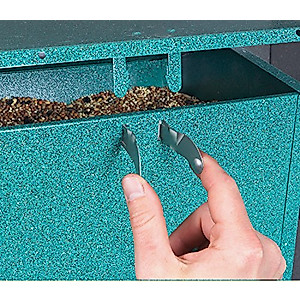 Heritage Farms Woodlink Absolute Squirrel Resistant Bird Feeder, Model 23803, beige