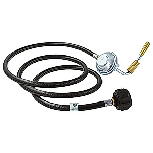 MENSI 6 Feet 1LB to 20LBS Propane Tank Cylinder Extension Hose with 1 Pound Regulator Assembly Kit for Blackstone 17" and 22" Griddle