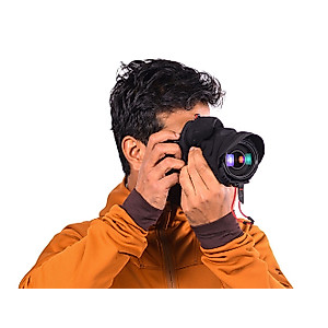 Peak Design Black Shell Large Form-Fitting Rain and Dust Cover