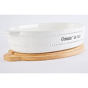 Mud Pie Baker and Trivet Set