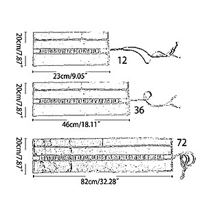 CHBC 12/36/72 Slots Canvas Pencil Wrap Pouch Roll Up Pen Holder Case for Student Artist Drawing Coloring Organizer Stationery