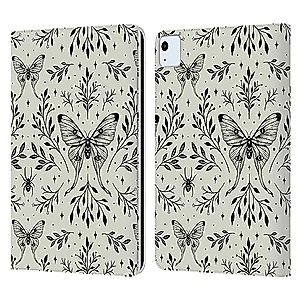 Head Case Designs Officially Licensed Episodic Drawing Mystical Butterfly Pattern Art Leather Book Wallet Case Cover Compatible with Apple iPad Air 2020/2022