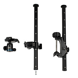 SLIK Creator's Series: Complete Studio Kit w/Clamp, Sliding Arm II, and SBH400 Ball Head, Black (618-762)
