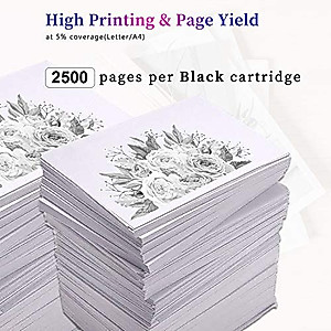 MLT-D105L (1-Pack Black) Toner Cartridge Compatible Replacement for Samsung ML-2525W ML-2545 ML-2540 ML-2580N SCX-4623 SCX-4623F SF-650 SF-650P ML-1910 ML-1915 Series Printers,Sold by JanToner.