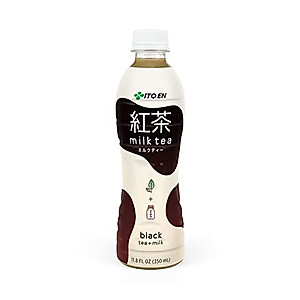Ito En Black Milk Tea, Sweetened, 11.8 Ounce (Pack of 12)