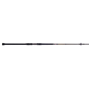 PENN Squadron III 8’ Surf Spinning Fishing Rod; 2-Piece, 12-20lb Line Rating, Medium Rod Power, Moderate Fast Action, 3/4-3 oz. Lure Rating, Titanium/Red/Gold