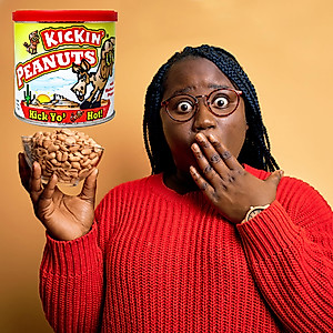 Habanero Pepper Hot Spicy Peanuts – 4.25oz - Spicy Food Challenge and Ultimate Spicy Gourmet Gift Peanuts - Try if you dare!