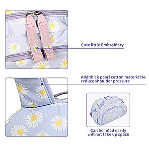 Fitmyfavo Backpack for Girls Elementary Middle School Bookbag Travel Daypacks for Teens Students Durable Laptop Bags