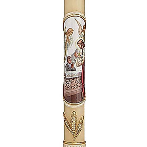 First Holy Communion Taper Candlestick Keepsake Gift for Boys, 9 3/4 Inches