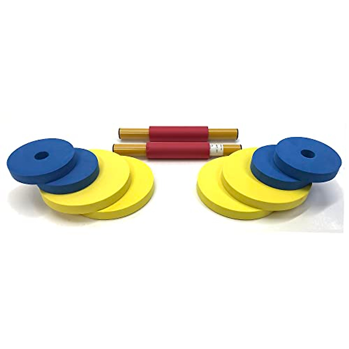 Redmon for Kids Fun and Fitness Dumbbell Set, Multicolor, 10 Piece