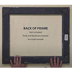 Creative Mark Plein Air Wooden Picture Frame - 16X20 Gold - Professional Single Frame for Art Panels, Stretched Canvas, Pictures and More, Glass and Backing not Included