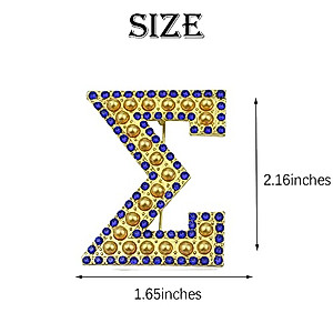SGRHO Sorority Paraphernalia Brooch Pin for Women Greek Sorority Gift 1922 Sisterhood Jewelry (SGRHO Brooch)