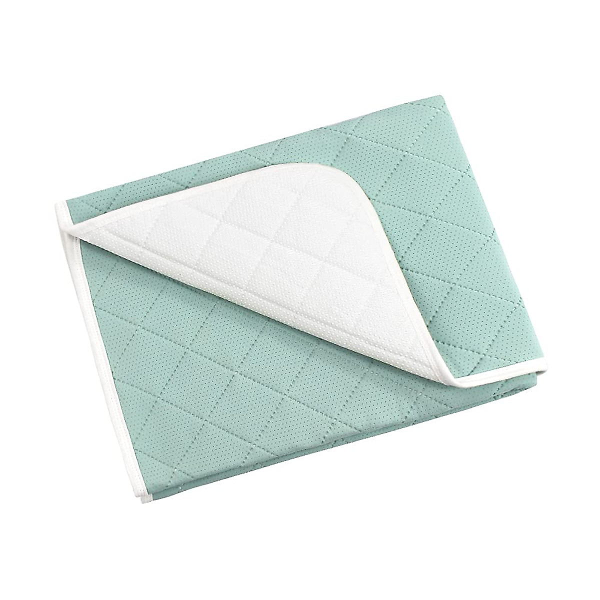 TWINOR 5-Layer Waterproof Urinal Bed Pad, Super Absorbent Leak Proof Mattress Pad Protector, Ultra Soft, Non-Slip, Washable and Reusable Incontinence Bed Pad for Toddlers, Children and Adults