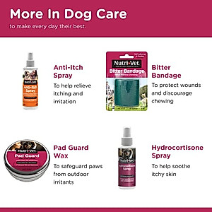 Nutri-Vet Liquid Bandage Spray for Dogs | Discourages Licking and Chewing | Protects & Soothes Minor Injuries | 2 Ounces