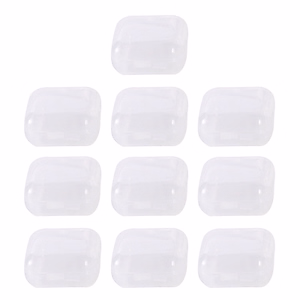 Ankexin 10x Mini Plastic Storage Container Box Portable Medicine Holder Storage Organizer Jewelry Packaging for Earring