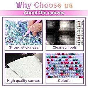 Calm Jesus Myth Diamond Painting Kits for Adults,5D DIY Round Full Drill Cross Stitch Crystal Rhinestone Embroidery Paintings Arts Crafts 20 * 24inch