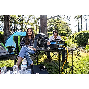 Pulsar Portable Power Station PPS200, 222Wh Lithium Battery Backup, 200W Pure Since Wave AC Outlets, USB C, Solar Generator Power Supply for Outdoor Camping Travel Hunting Fishing Emergency