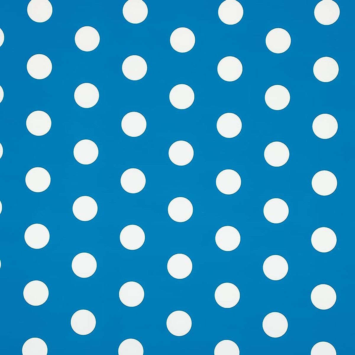 JAM Paper Gift Wrap - Polka Dot Wrapping Paper - 50 Sq Ft Total - Black with White Dots - 2 Rolls/Pack