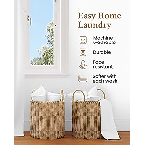 1000 Thread Count 100% Egyptian Cotton Pillow Cases, White Standard Pillowcase Set of 4 Long-Staple 100% Cotton Pillow Case for Sleeping Soft & Silky Sateen Weave Bed Pillow Cover Hotel Pillowcases